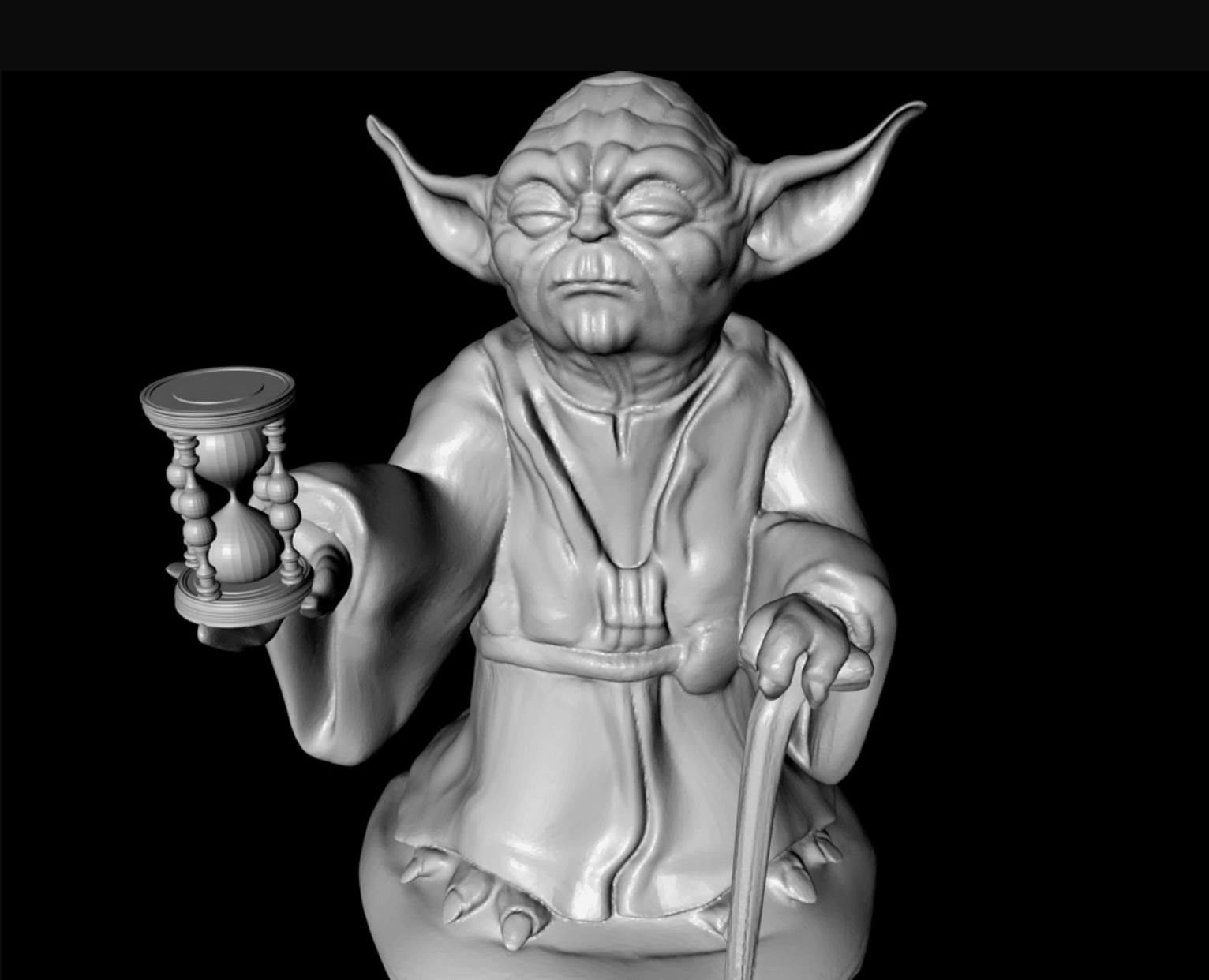 Download free STL file yoda • Design to 3D print ・ Cults