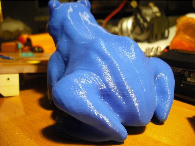 Free STL file A frog・3D print object to download・Cults