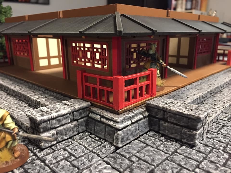 Free STL file Geisha House Railing 🏠・3D printer model to download・Cults