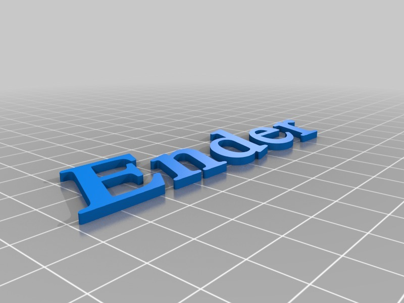 Free STL file Creality Ender-3 Logo 🧞‍♂️・3D printing template to ...