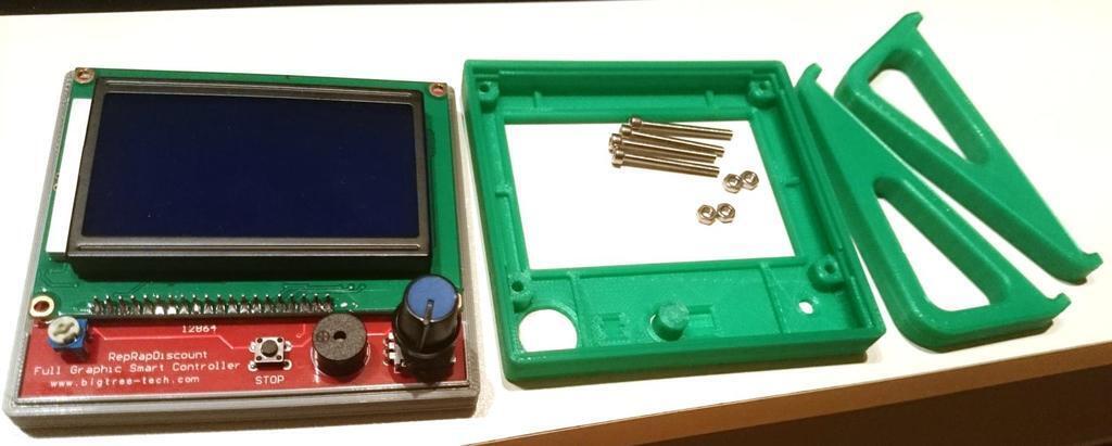 Free STL file RepRapDiscount Full Graphic Smart Controller RMX Box・3D ...