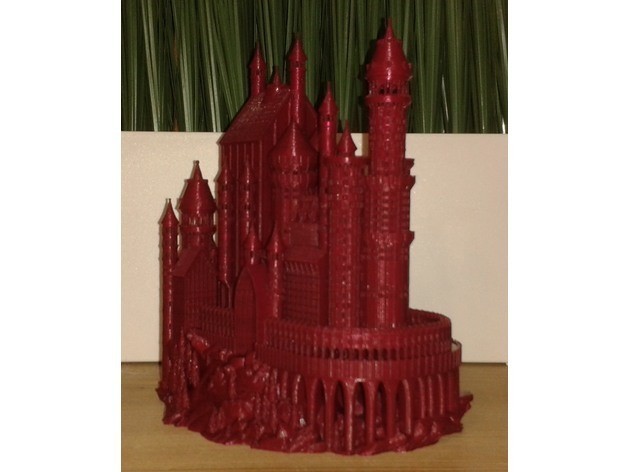 STL file Medieval Castle・3D printer model to download・Cults