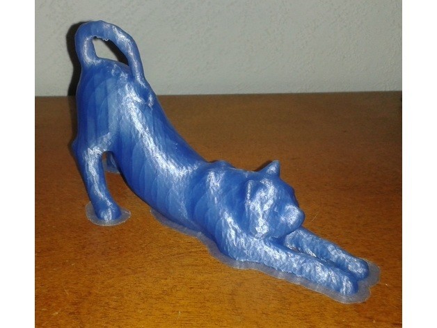Free STL file Streching Cat・3D print object to download・Cults