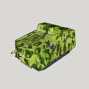 3D file A7V Tissue Case・3D print object to download・Cults