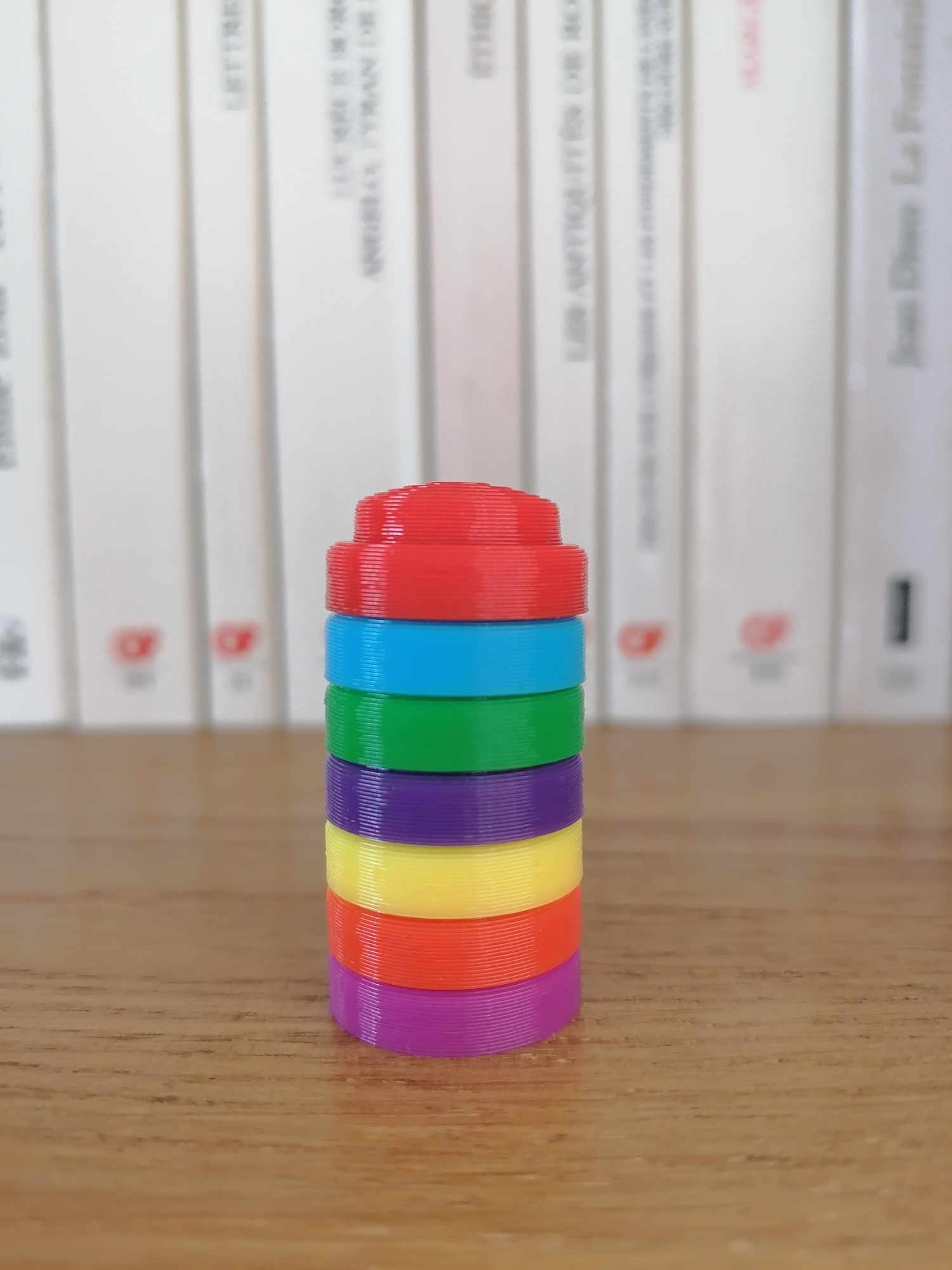 Free STL file Wesco type stacking token・3D print design to download・Cults