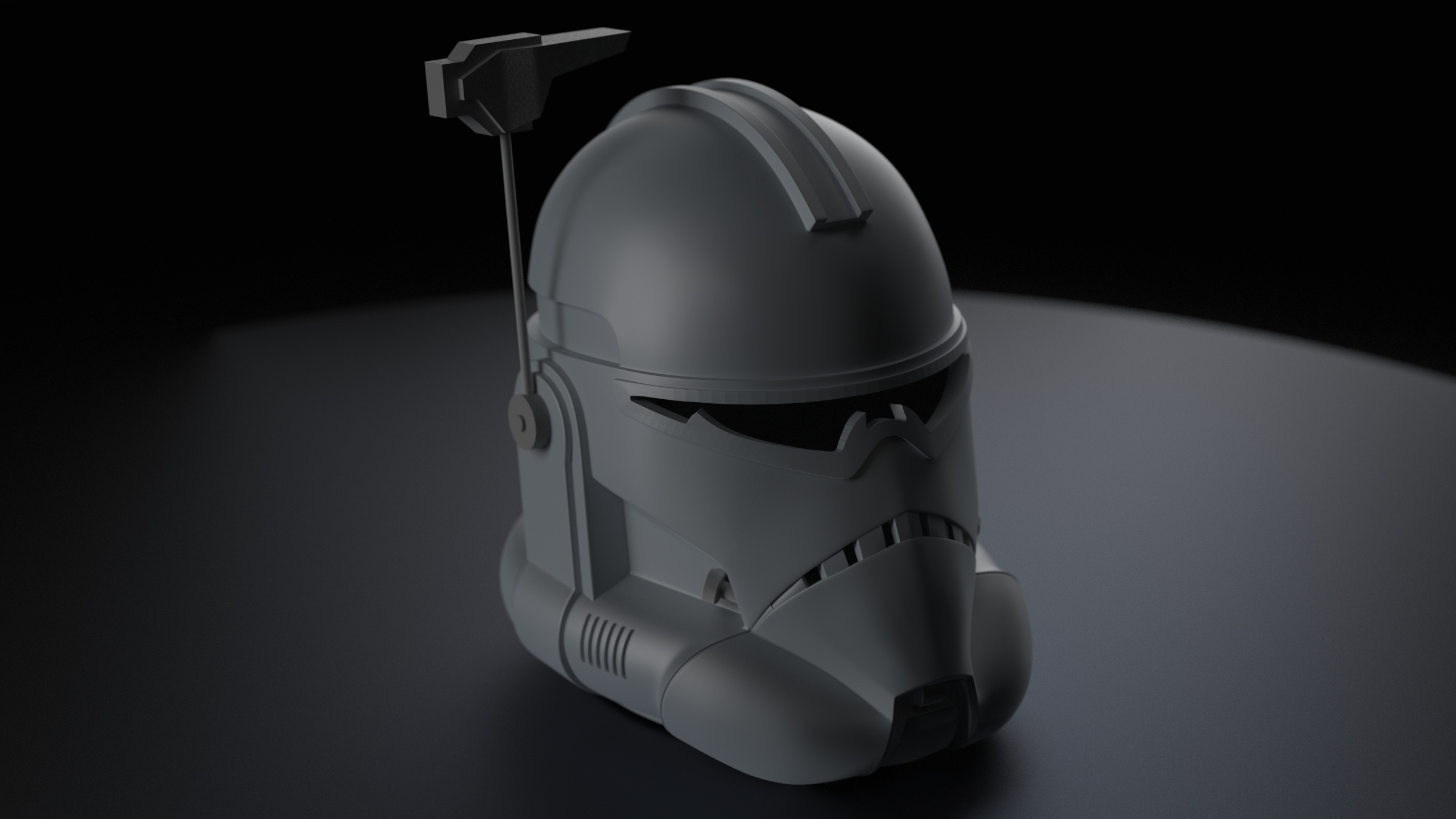 STL file Star Wars Commander Wolffe Helmet・3D printable design to ...