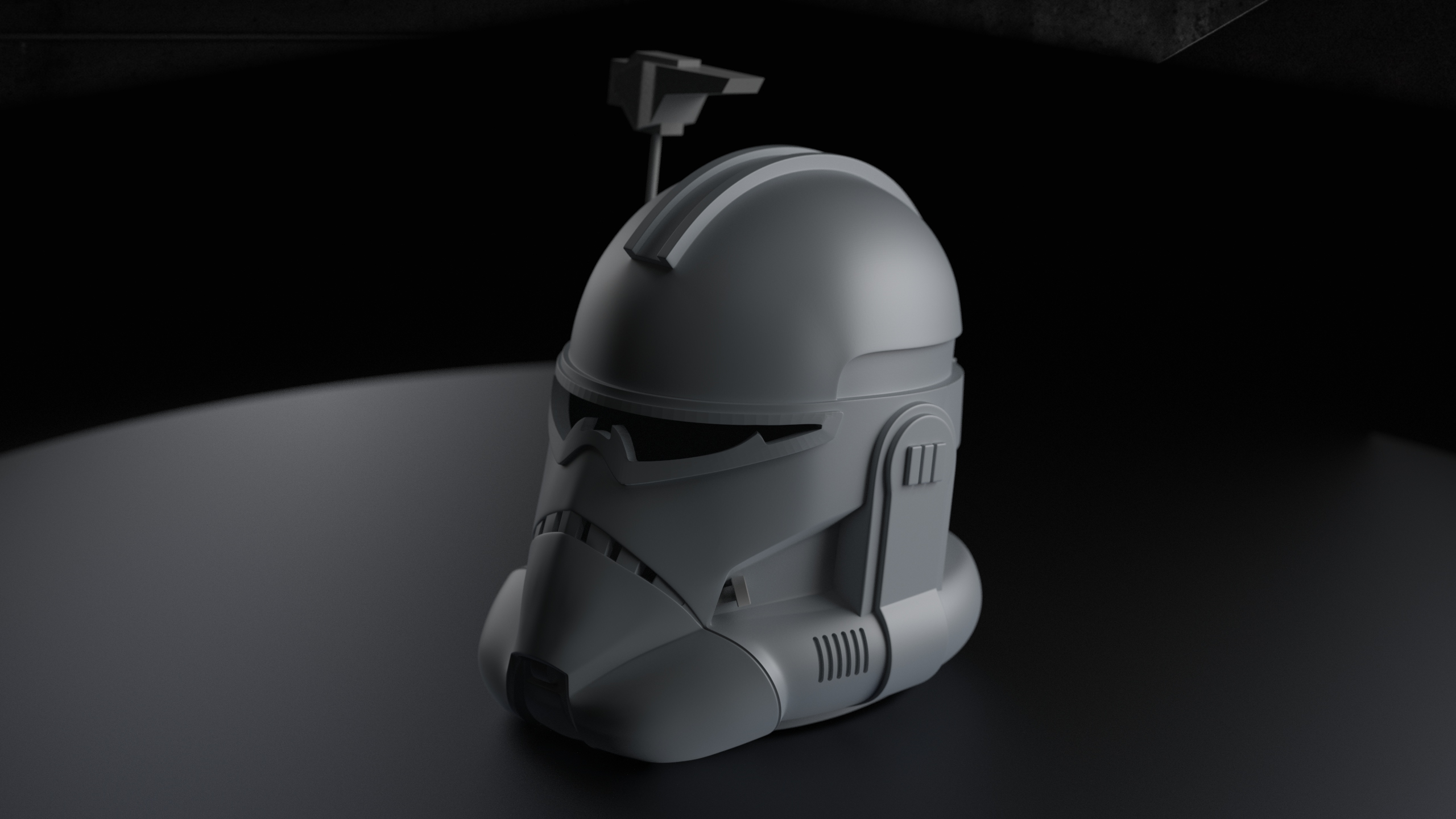 STL file Star Wars Commander Wolffe Helmet・3D printable design to ...