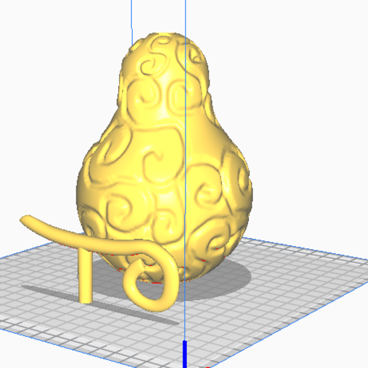Download free STL file Ito Ito no Mi / String Fruit • 3D print object ...