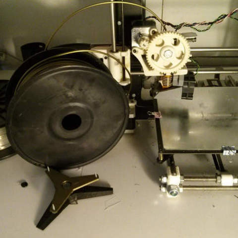 Download free 3D printer designs Horizontal Spool Holder ・ Cults