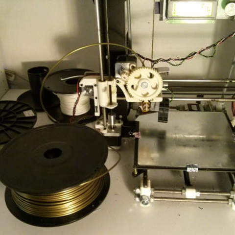 Download free 3D printer designs Horizontal Spool Holder ・ Cults