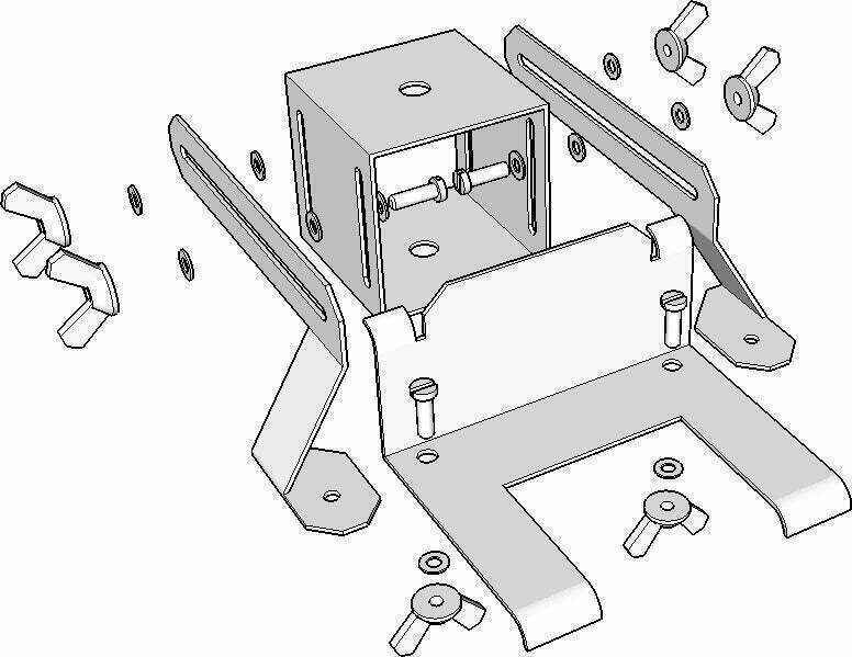 Free 3D file Adjustable aluminium mount for RGBDtoolkit・3D printable ...