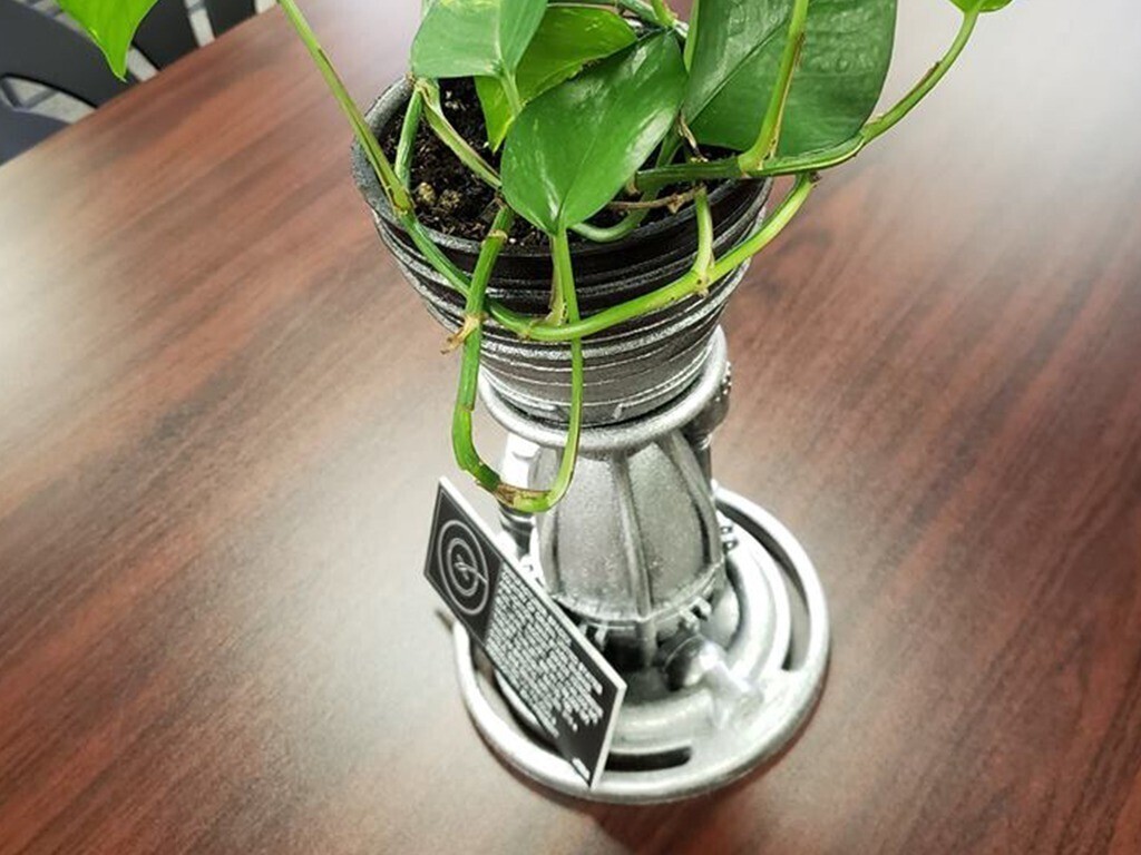 Free STL file SpaceX Thruster (Planter Pot)・Model to download and 3D ...