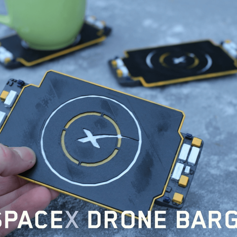 Download free STL files SpaceX Coaster ・ Cults