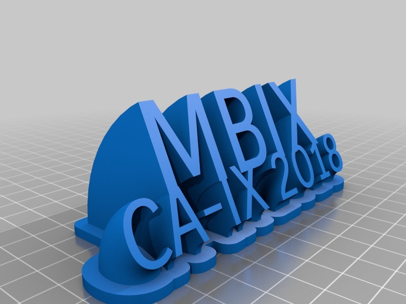 Free 3D file MBIX-CA-IX 2018・3D print design to download・Cults