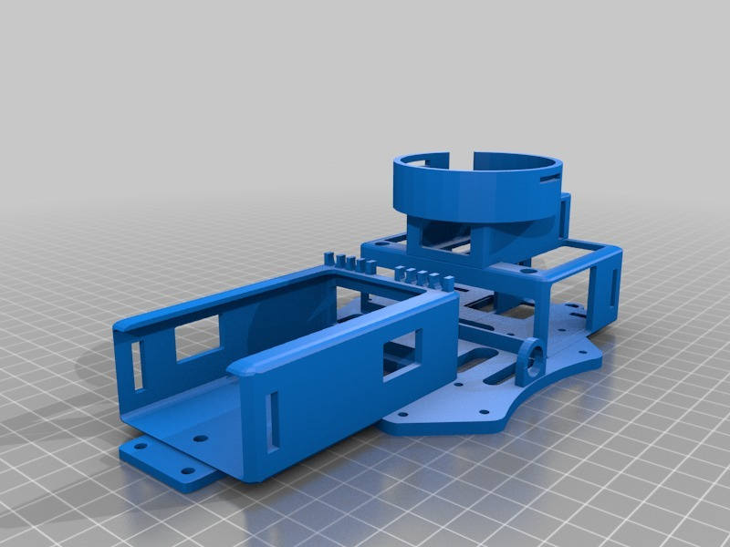 Free 3D file F450 Flamewheel Pixhawk, FPV & Electronics Top plate ...