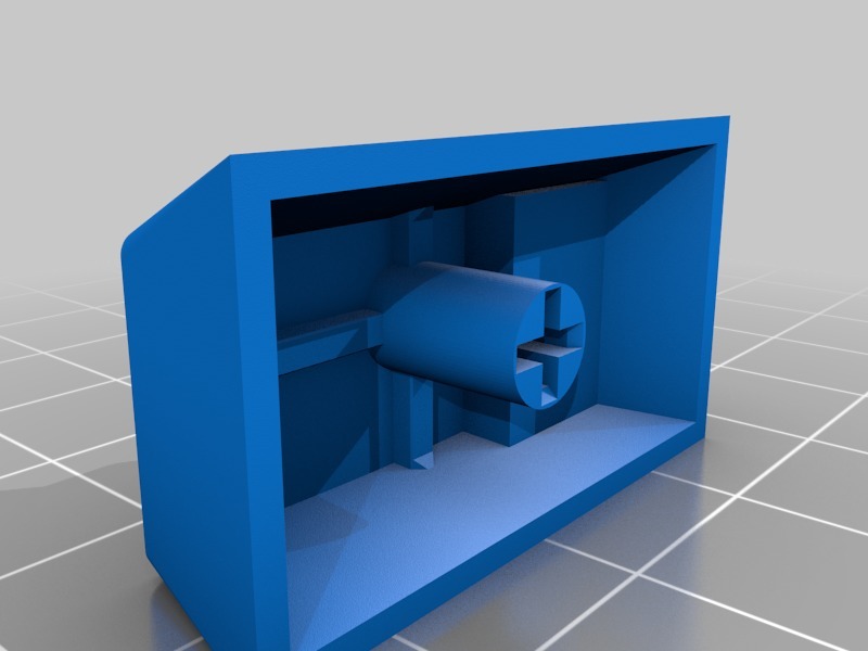 Free 3D file Cherry caps lock 3000・3D print model to download・Cults