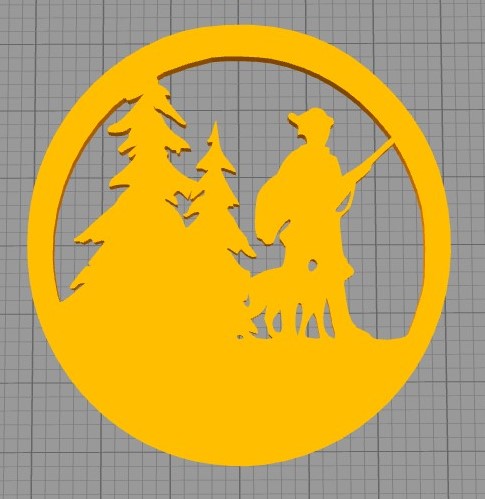 STL file hunting wall art pack・Model to download and 3D print・Cults