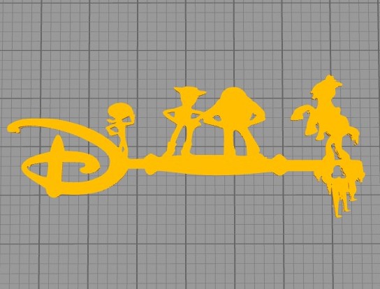 STL file disney toy story key set・Template to download and 3D print・Cults