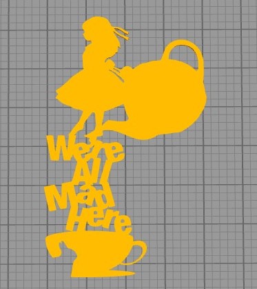 STL file alice set 2・3D print design to download・Cults