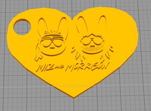 Free STL file wwe miz morrison keychain・3D printing template to ...