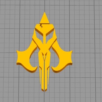 STL file star wars mando cool symbol pack ⭐・3D print model to download ...