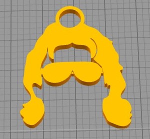 Free STL file wwe rick flair keychains・3D printable model to download・Cults