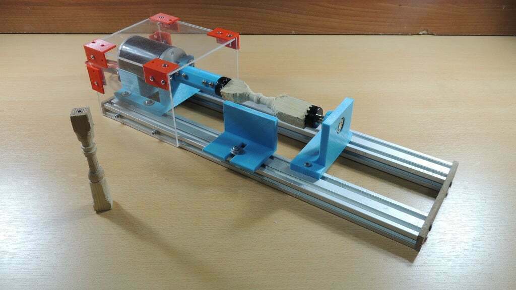 Archivo STL gratis MINI MÁQUINA DE TORNO 🧞‍♂️・Plan de impresión en 3D ...