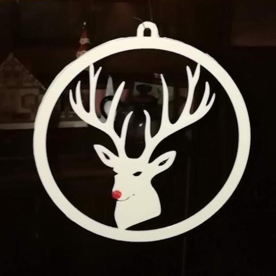 Free STL file Rudolph Reindeer・3D print model to download・Cults