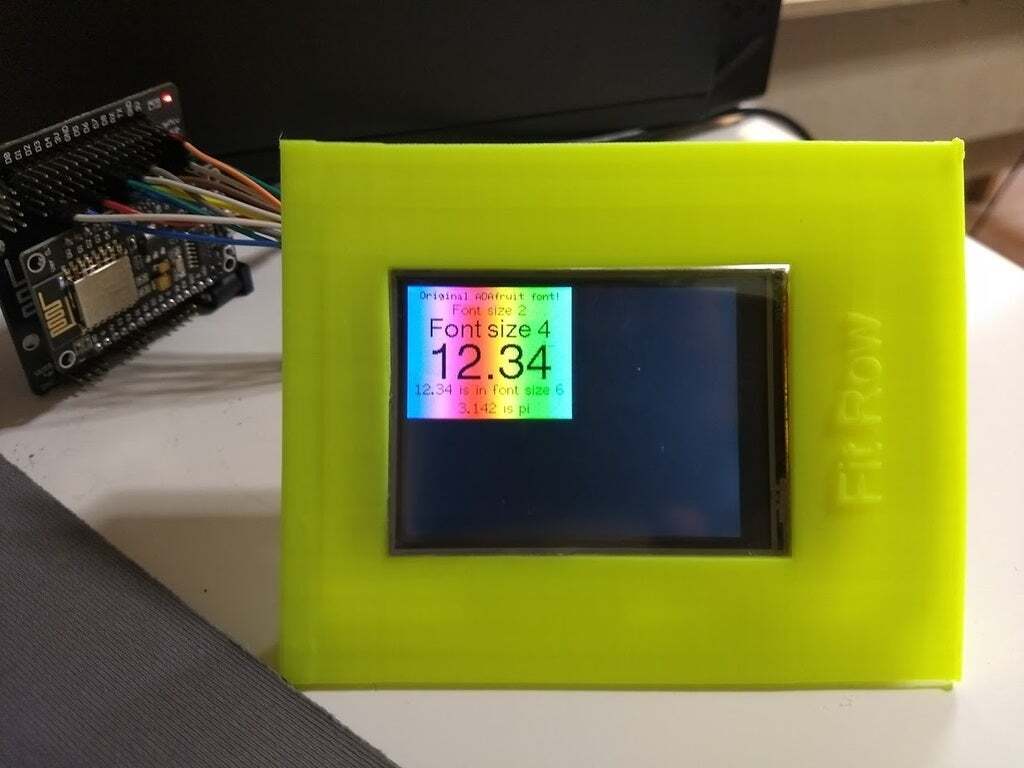 Free SCAD file FitRow・3D printer model to download・Cults