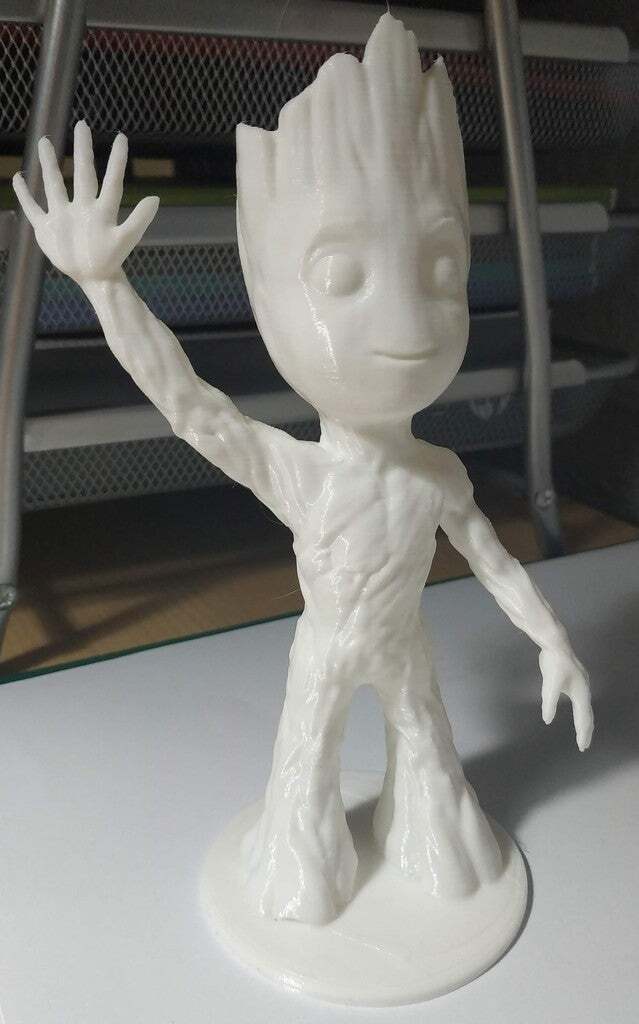 Free OBJ file Baby Groot・3D printer design to download・Cults