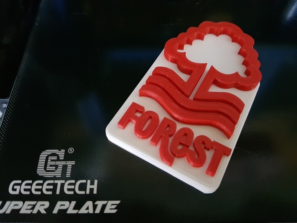 Free STL file Nottingham Forest FC - Logo・3D print object to download・Cults