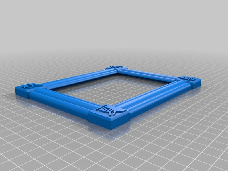 Free STL file Japanese Frame For My Light Box 🖼️・Object to download and ...