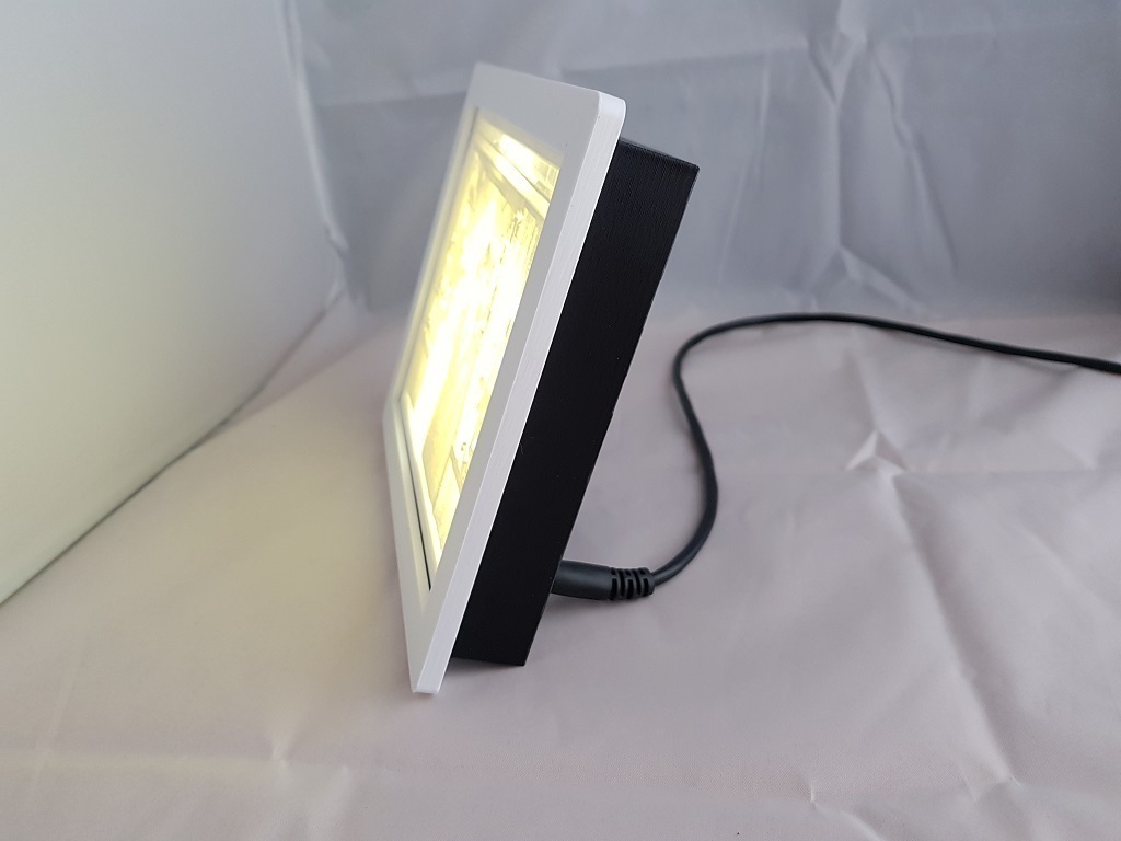 Free STL file Light Box With Basic Frame & Reflector For 150x120mm ...