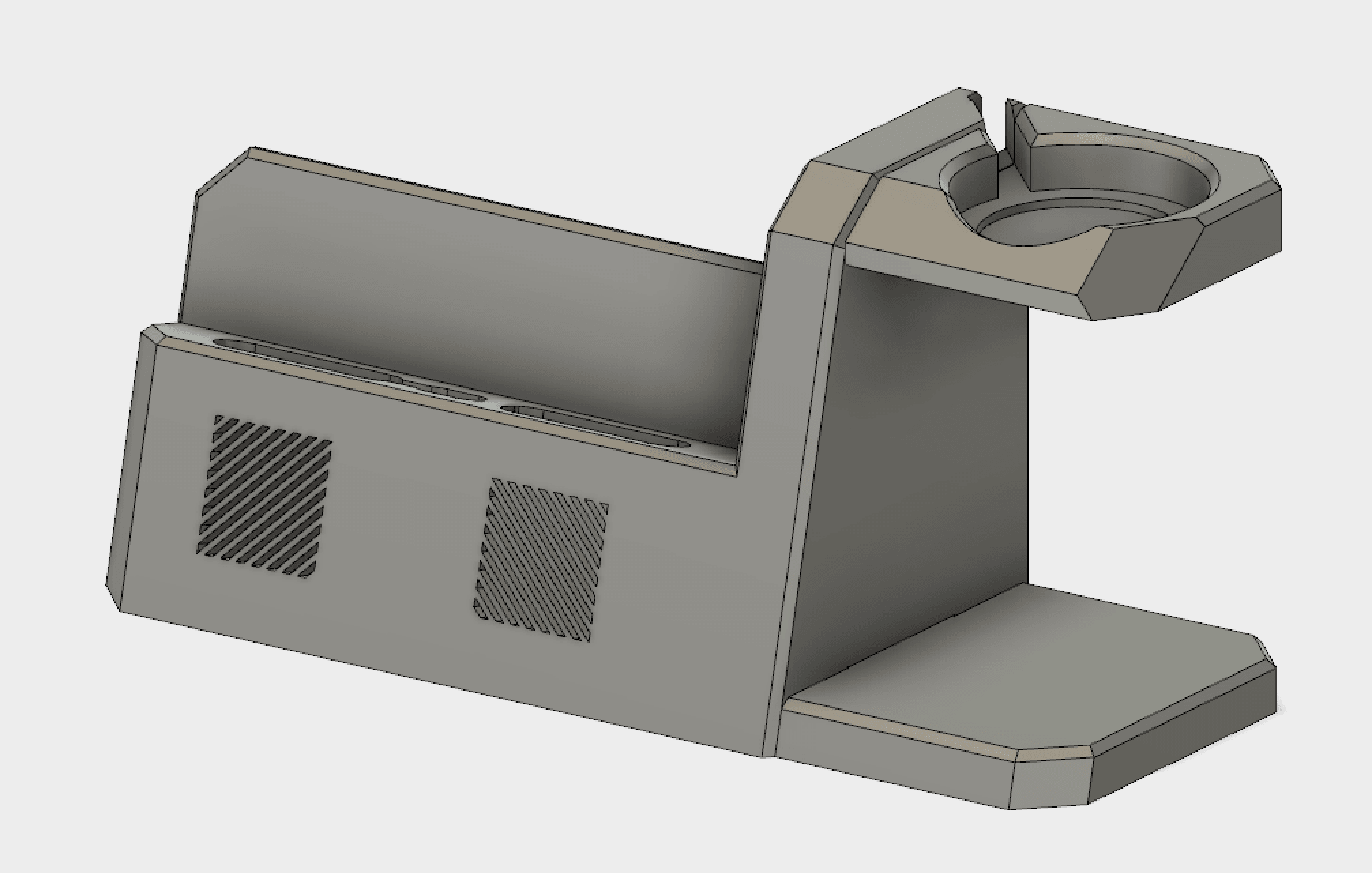 STL-Datei Modern Iphone and Apple Watch Dock 3D print model・Design zum ...