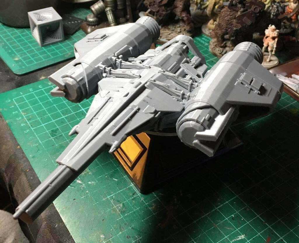 Free STL file Destiny Arcadia Class Jumpship cut for FDM 🚀・3D printing ...