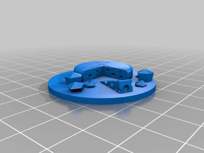 Free STL file Skaven Objective Token・3D print design to download・Cults