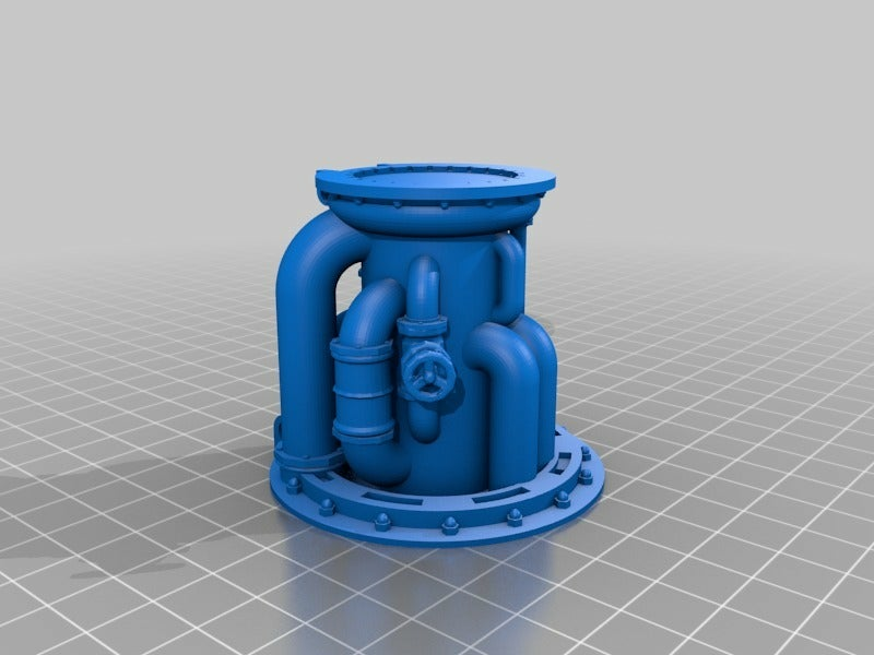 Free STL file Overseer Command Center 28mm/32mm・Design to download and ...