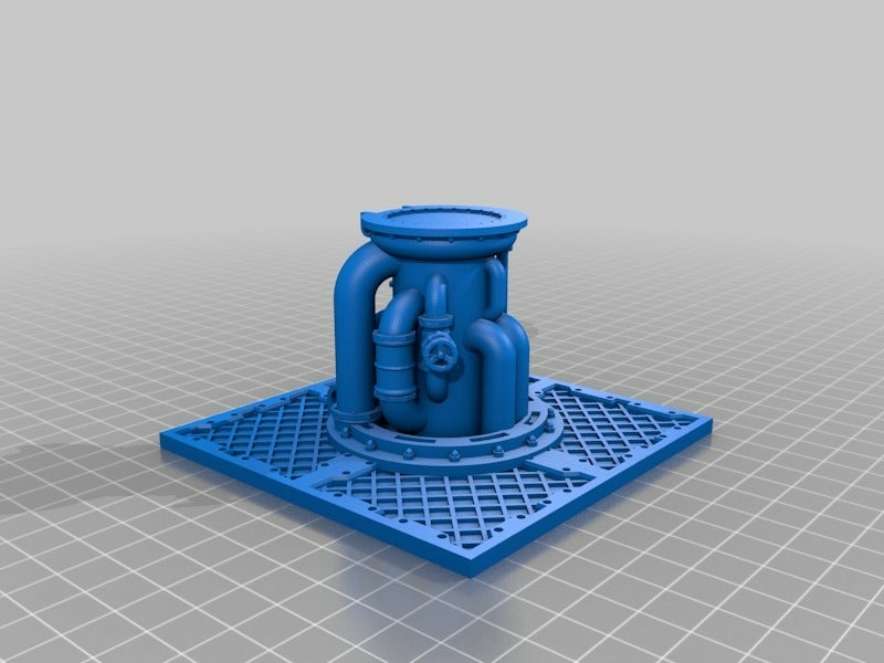 Free STL file Fallout - Overseer Command Center with Base 28mm/32mm・3D ...