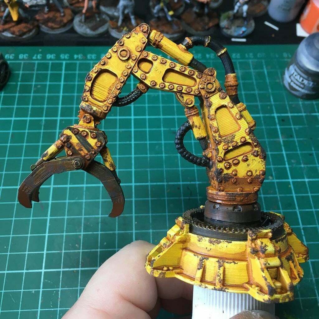 Free STL file Base for "The Claw!"・3D printer model to download・Cults