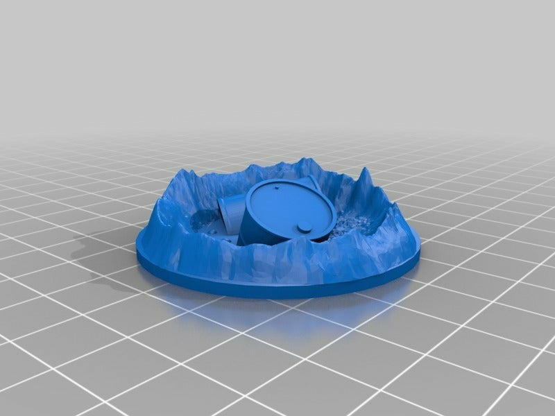 Free STL file Radiation Marker 50mm・3D print design to download・Cults