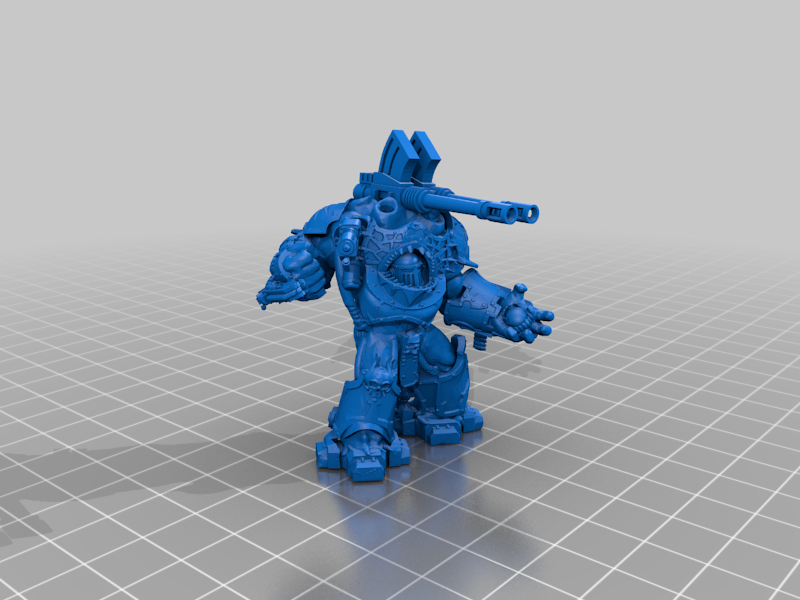 Free STL file Traitor Marine Gun Nut Remixes 🔫・Model to download and 3D ...