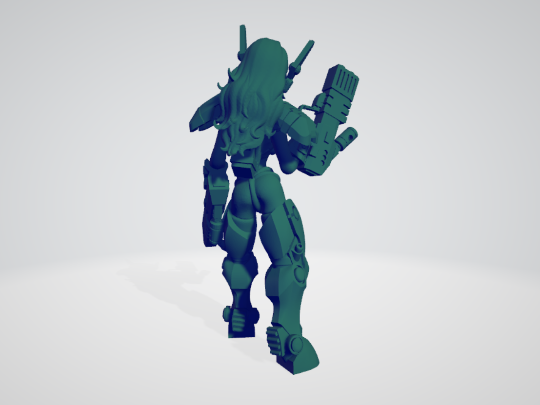 Fichier 3D gratuit Commandant Echi Sun Remix・Objet imprimable en 3D à ...