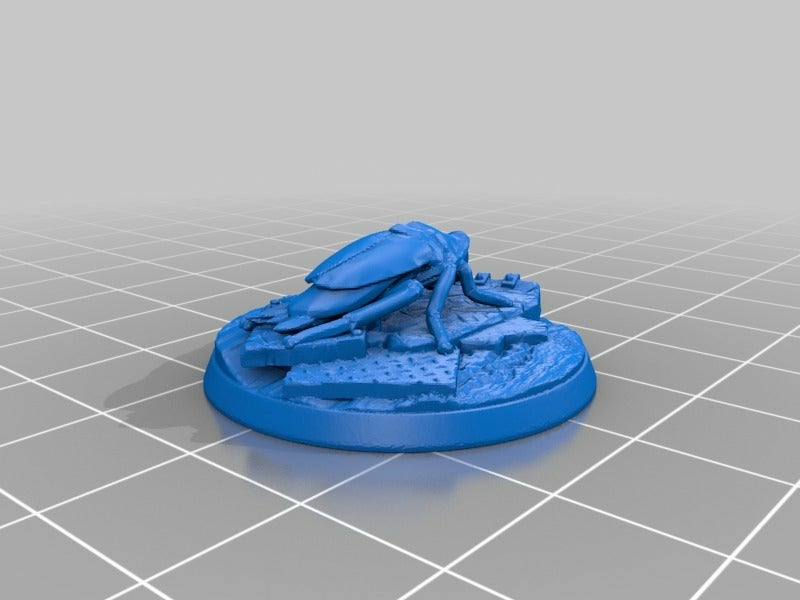 Free STL file Radroach with 30mm base・Object to download and to 3D ...