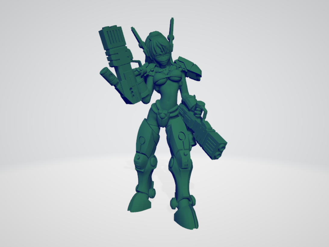 Fichier 3D gratuit Commandant Echi Sun Remix・Objet imprimable en 3D à ...