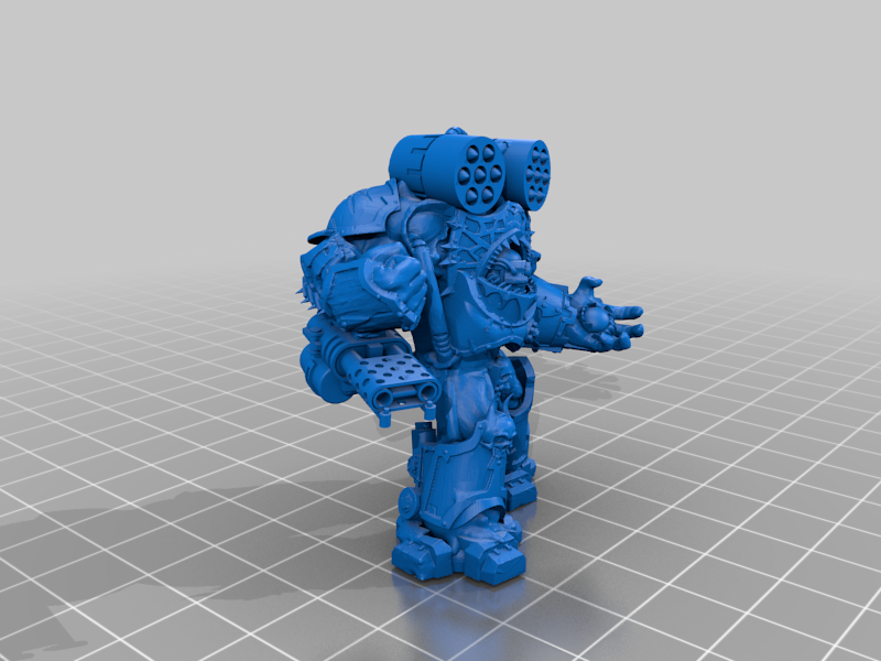 Free STL file Traitor Marine Gun Nut Remixes 🔫・Model to download and 3D ...