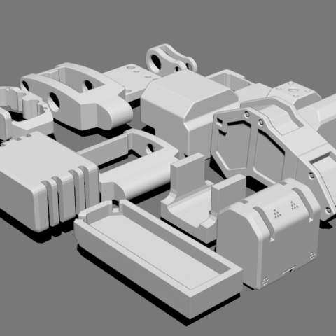 Download free STL file Basic Kit-Bash Vol2 • Model to 3D print ・ Cults