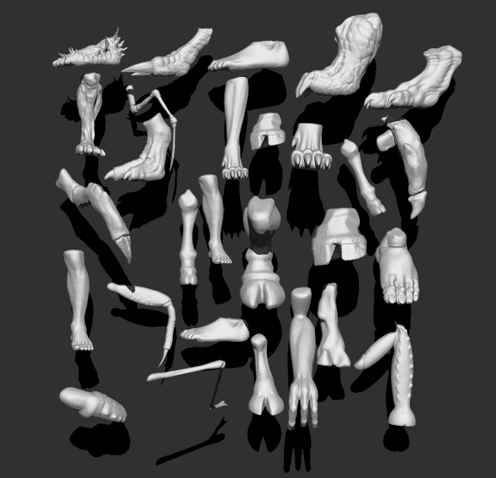 3D file IMM Feet V2・Model to download and 3D print・Cults