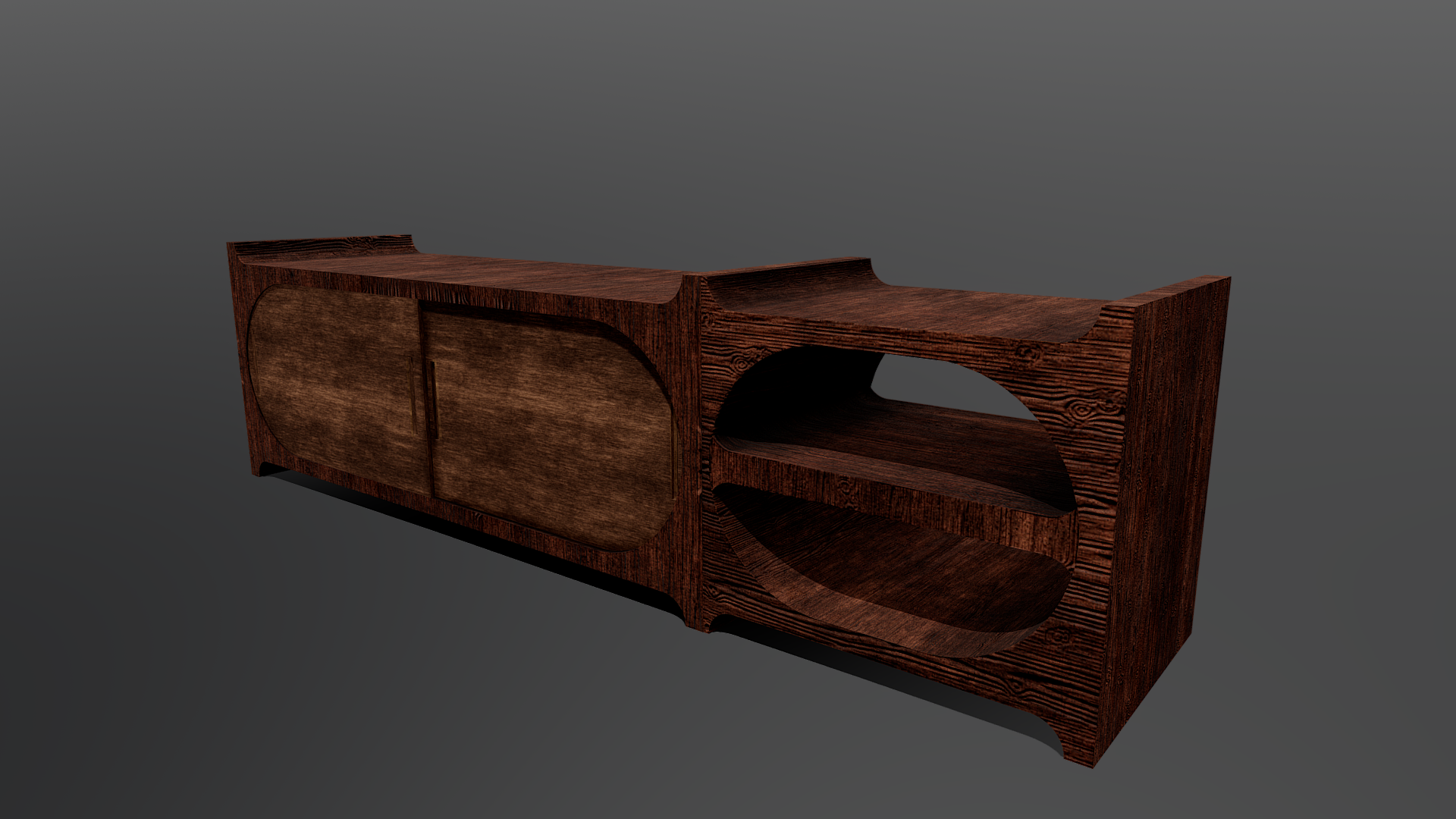 3D file Wood Cabinet・Model to download and 3D print・Cults