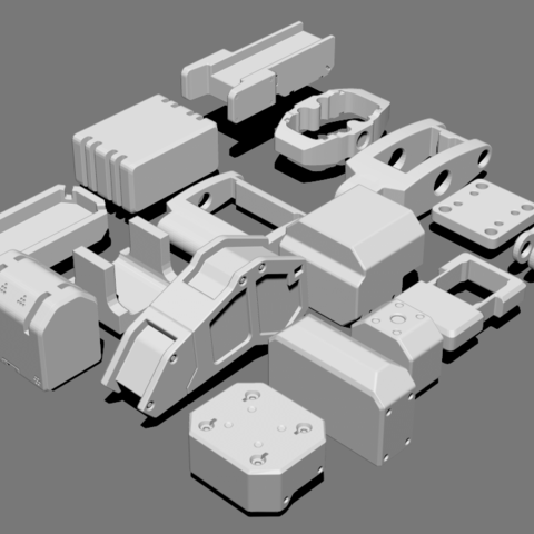 Download free STL file Basic Kit-Bash Vol2 • Model to 3D print ・ Cults