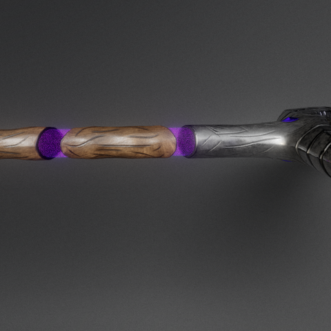 Download 3D printer designs Broken Staff ・ Cults